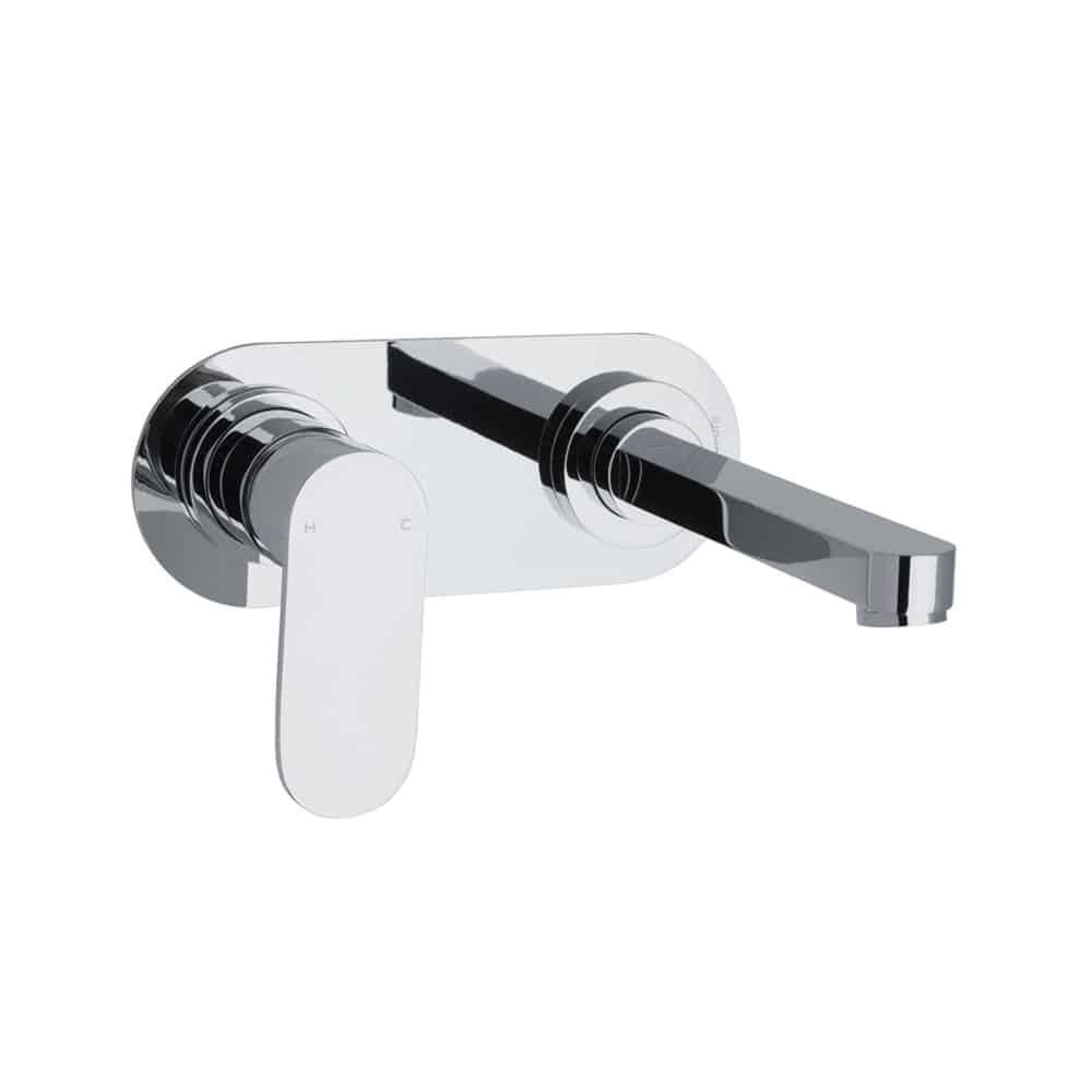 KALI Wall Basin/Bath Mixer Set 220mm Backplate | kodilo