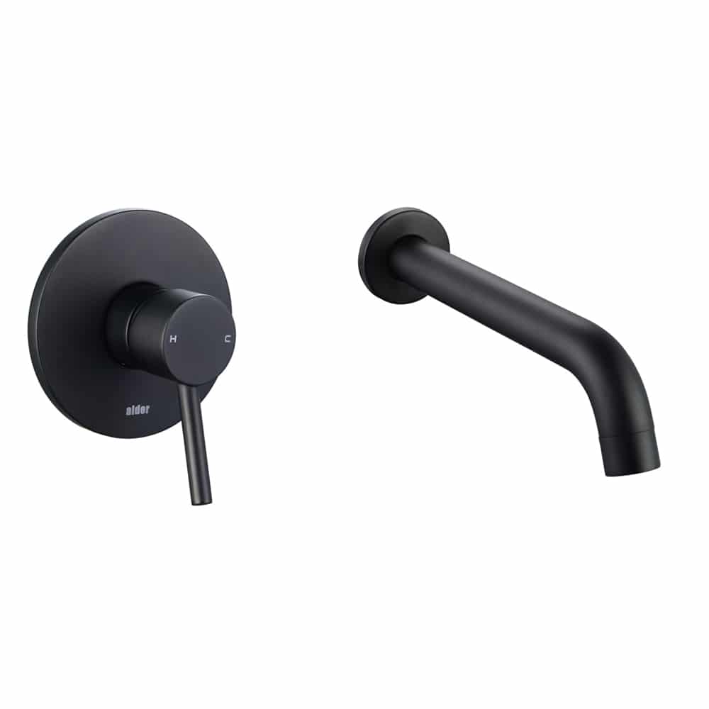 ALDER FLEX Wall Basin/Bath Mixer Set 170mm | kodilo
