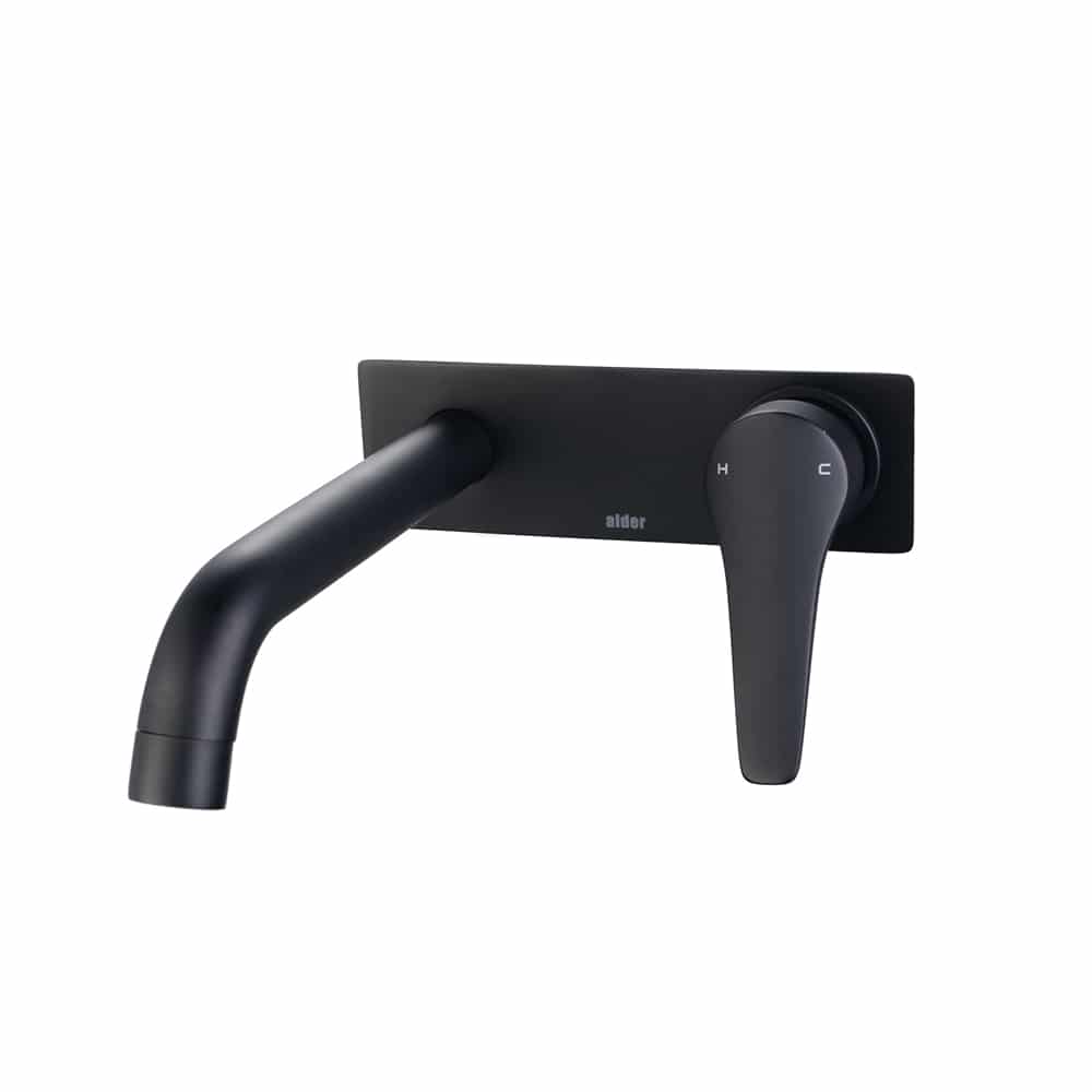 SOHO Wall Basin/Bath Mixer Set 220mm Backplate | kodilo